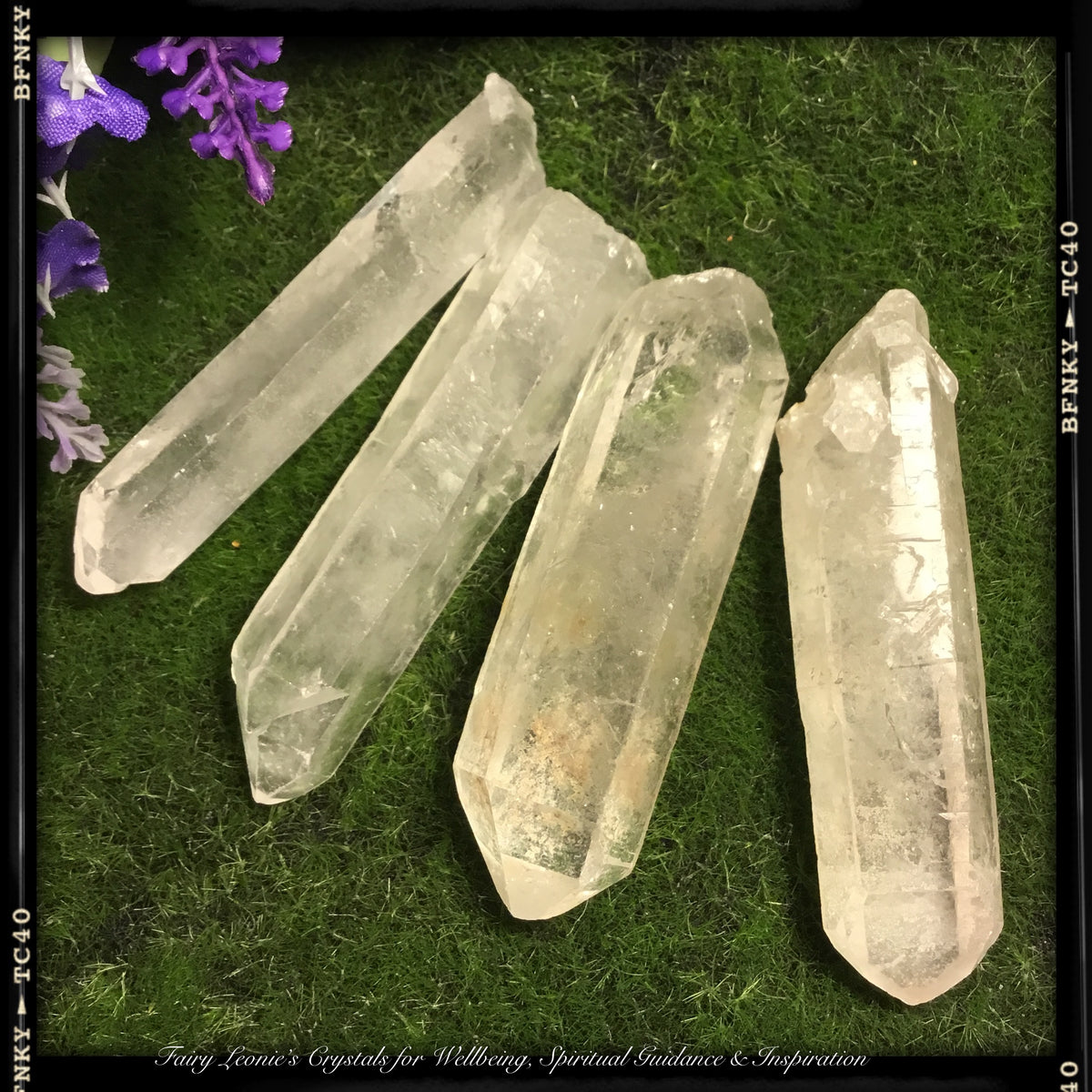 Crystal Grid CLEAR QUARTZ WAND Activator – Fairy Leonie's Crystals